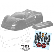 Team C 1:8 Zonda GT Body Shell (325mm)