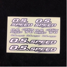 O.S Speed Logo Sticker